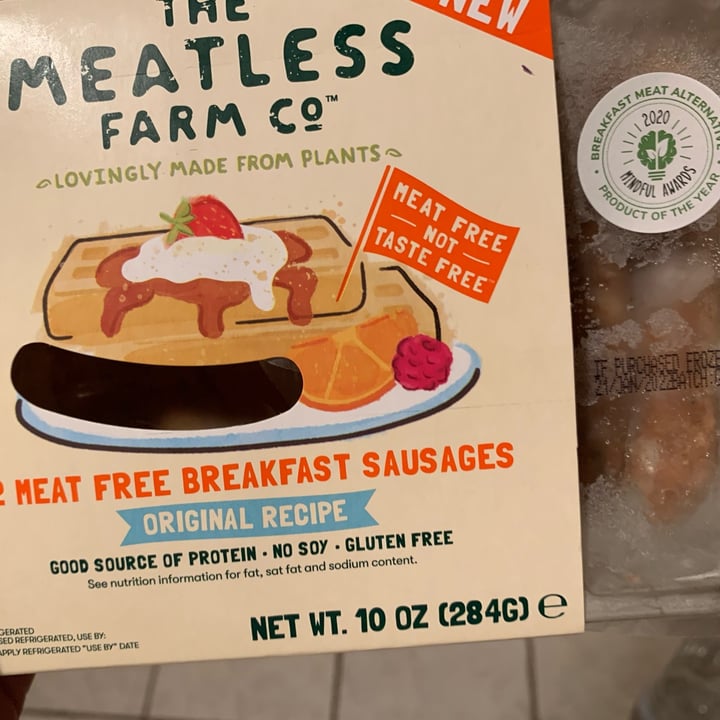 Meatless Farm Meat Free Breakfast Sausage Original Recipe Review | abillion