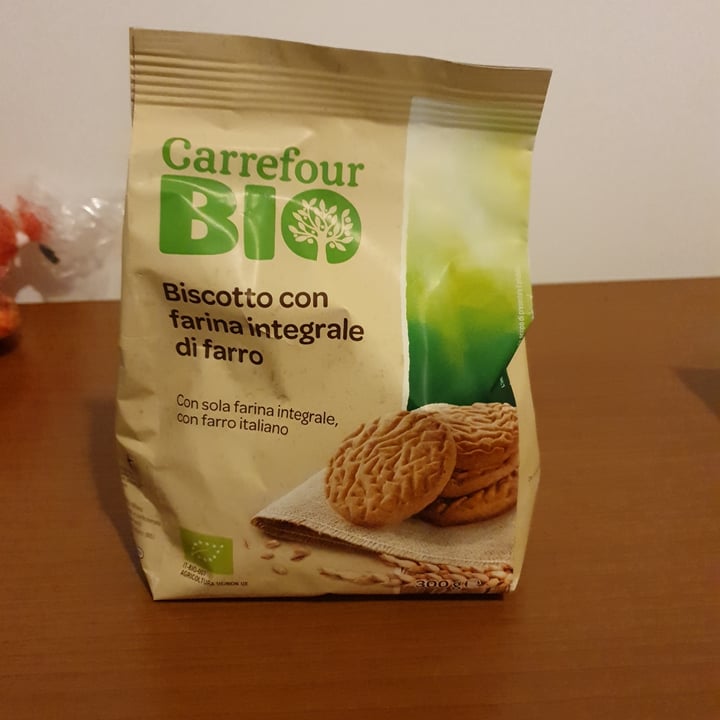 Carrefour Bio Biscotto con farina integrale di farro Review | abillion