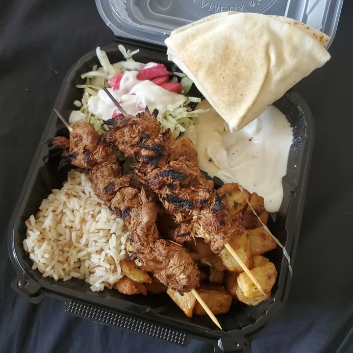 Boustan Lachine Lachine, Montréal, Canada Vegan Plate Review | abillion