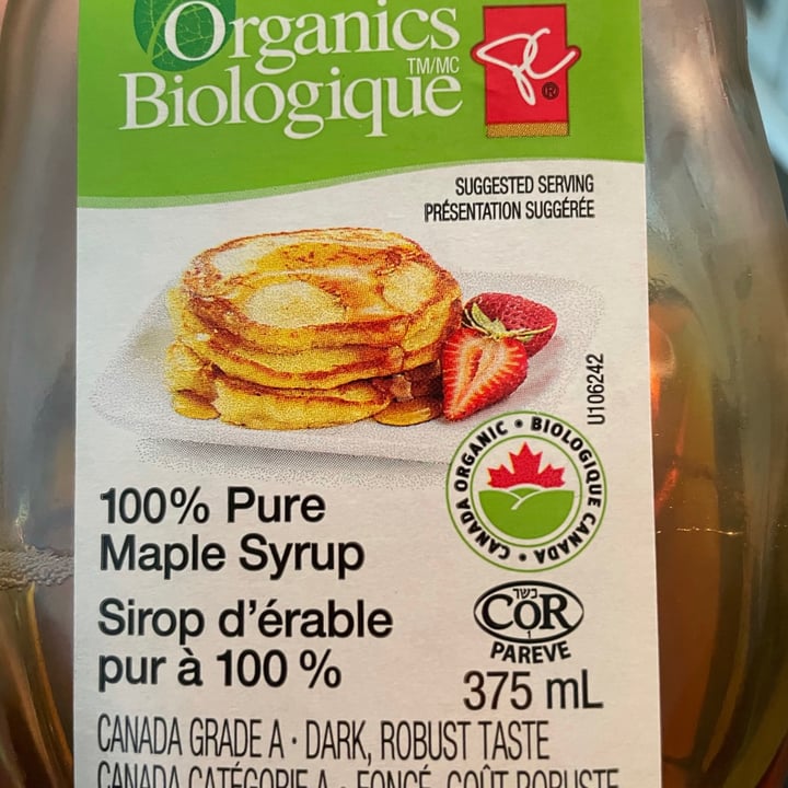 PC Organics 100% pure maple syrup Review | abillion