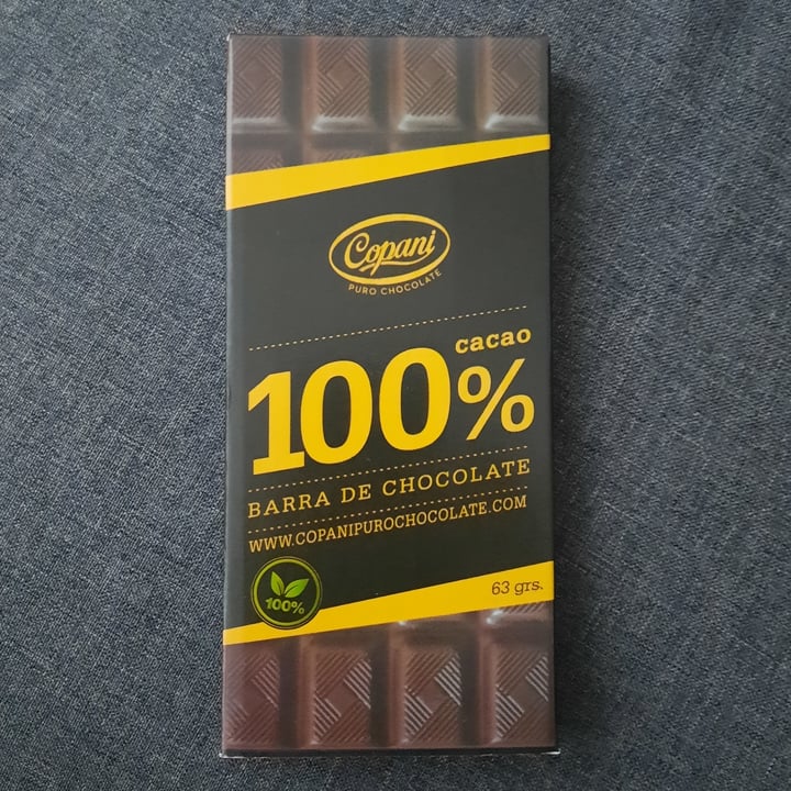 Copani Chocolate 100% cacao Review | abillion