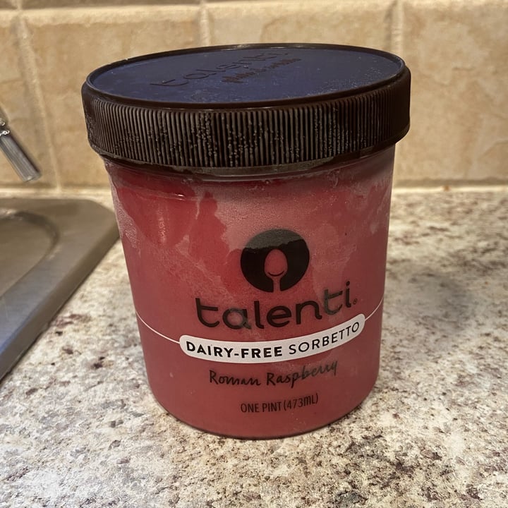 Talenti Roman Raspberry Sorbetto Review | abillion
