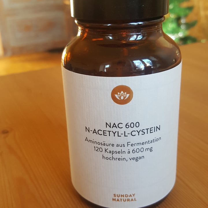 Sunday natural NAC 600 N-Acetyl-L-Cystein Review | abillion