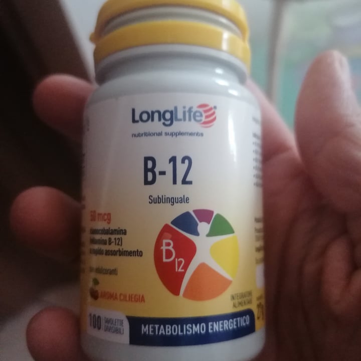 Longlife Vitamina b12 sublinguale 1000 mcg Review | abillion