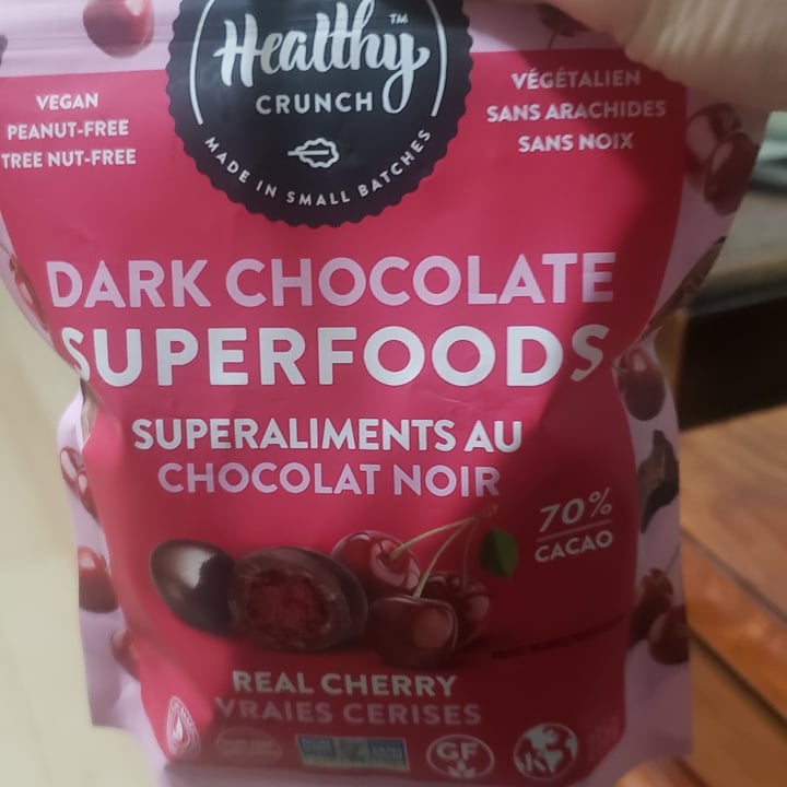 Healthy Crunch Dark chocolate superfoods real cherry Review | abillion