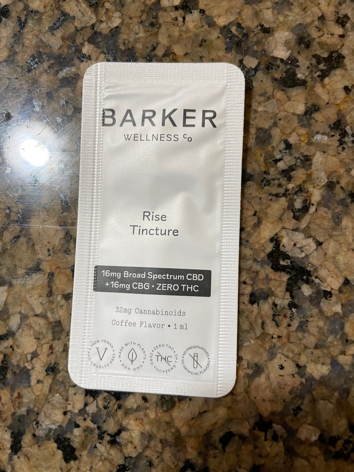 Barker Wellness Rise tincture Review | abillion