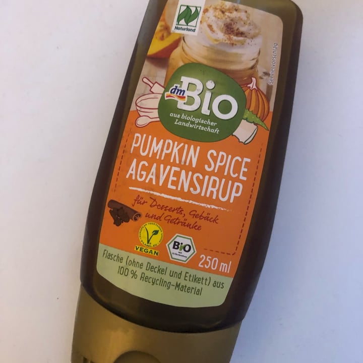 dmBio Pumpkin Spice Agavensirup Review | abillion