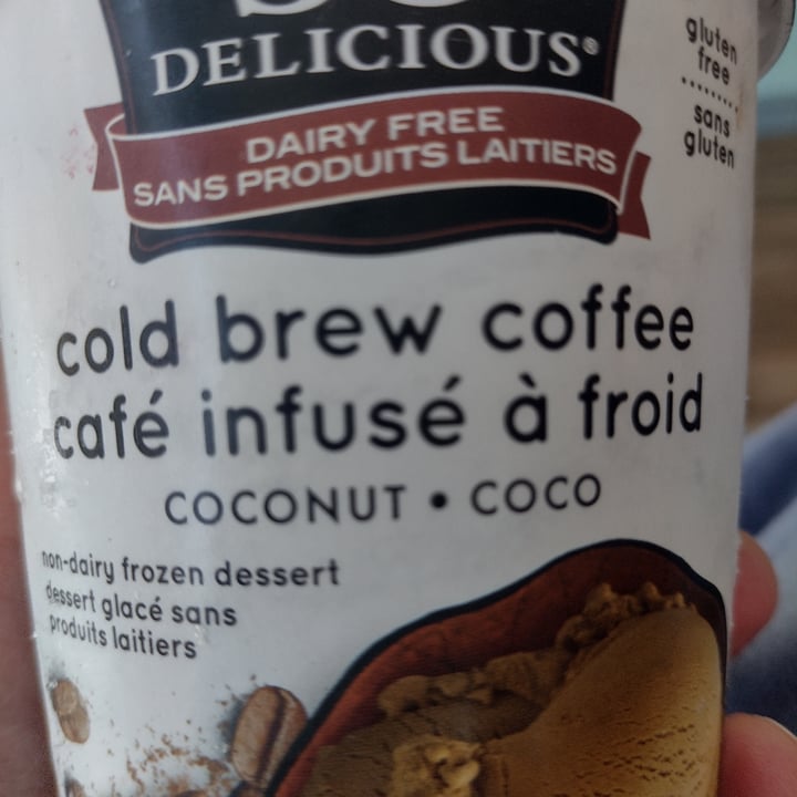 So Delicious Dairy Free Cold Brew Coffee Coconutmilk Frozen Dessert ...