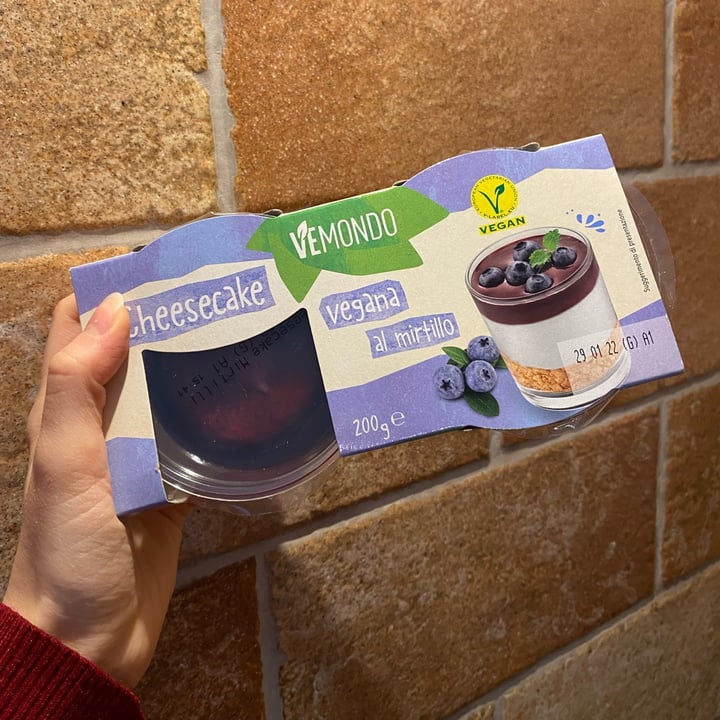 Vemondo Cheesecake vegana al mirtillo Review | abillion
