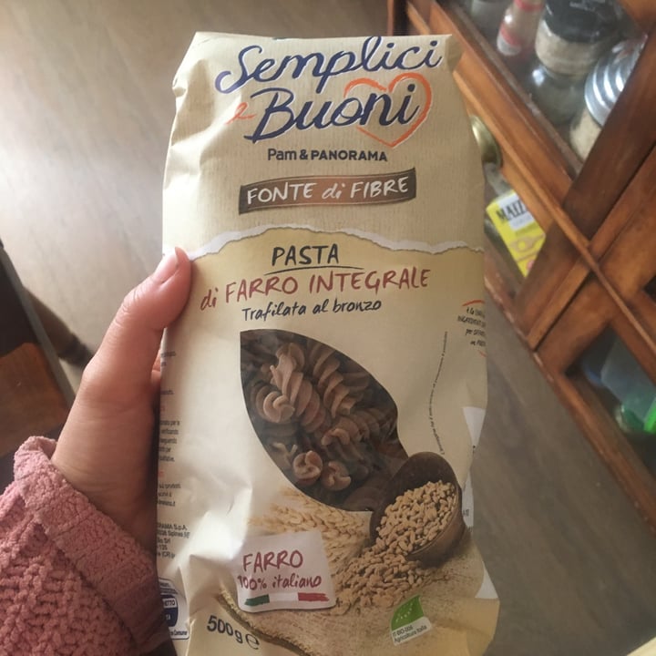 Pam E Panorama Bio Semplici e buoni Pasta di farro integrale bio Review ...