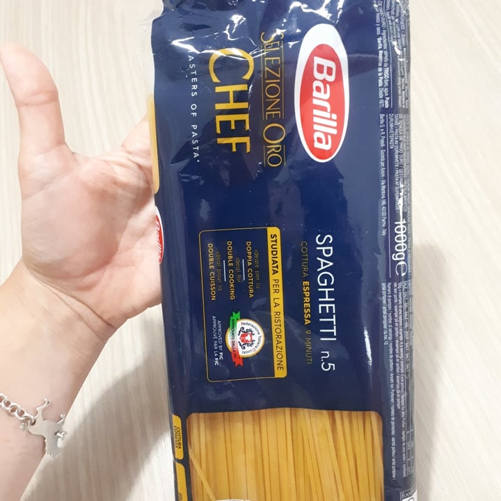 Barilla Spaghetti n.5 selezione oro chef Review | abillion