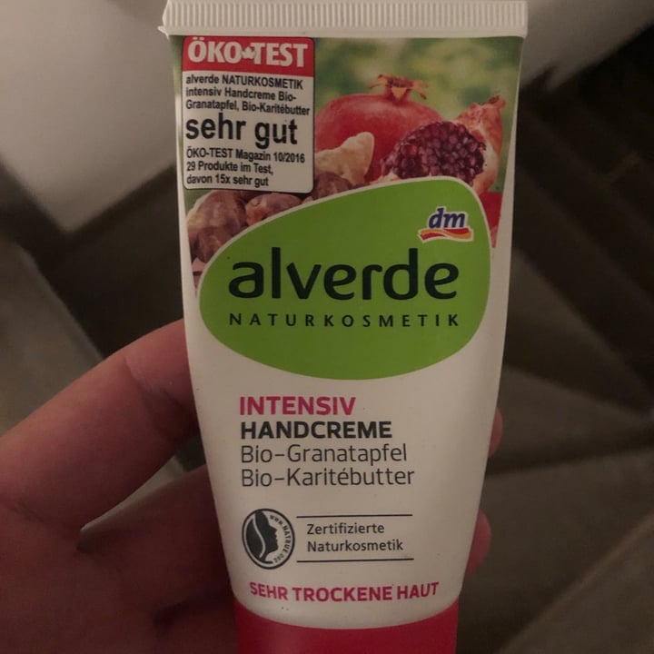 Alverde Naturkosmetik Handcreme Granatapfel Review | abillion