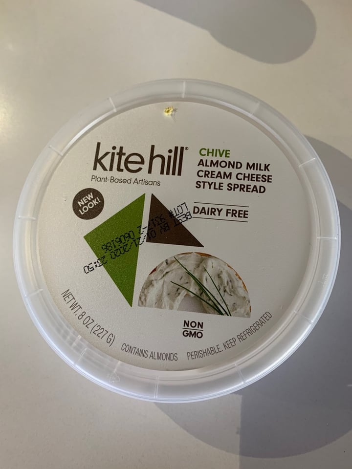 Kite Hill Cream Cheese Alternative Chive Review | abillion