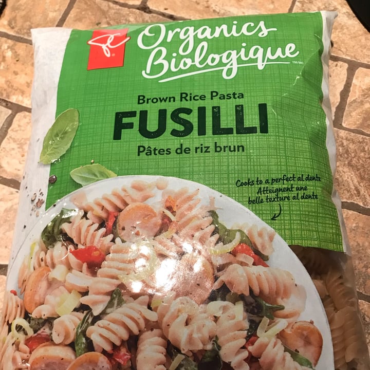 PC President’s Choice organic brown rice pasta, Fusilli Review | abillion