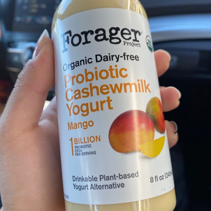 Forager Project Drinkable Mango Cashewmilk Yogurt Review | abillion