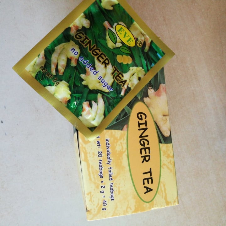Eve Ginger Tea no added sugar Review | abillion