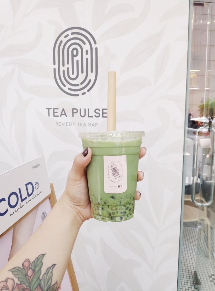 Tea Pulse Downtown Core, Singapore Matcha Soy Milk Tea Review | abillion