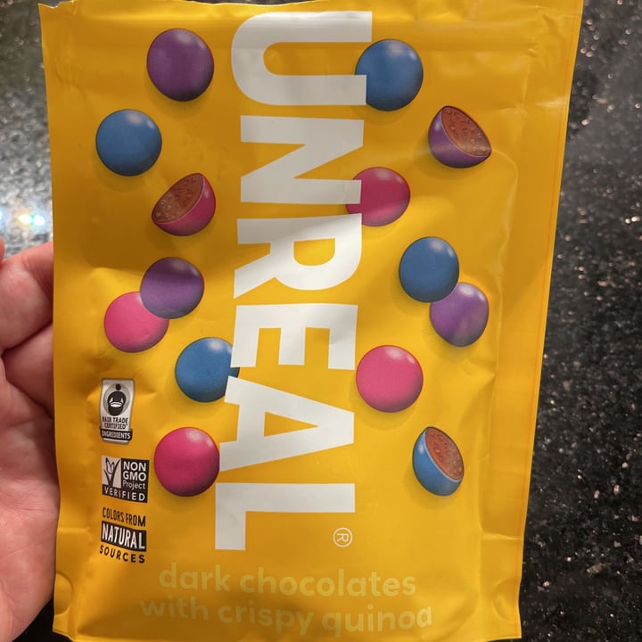 UNREAL Dark Chocolate Gems with Crispy Quinoa Review | abillion