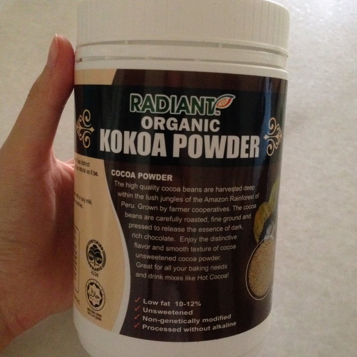 Radiant Whole Food Kokoa Powder Review | abillion