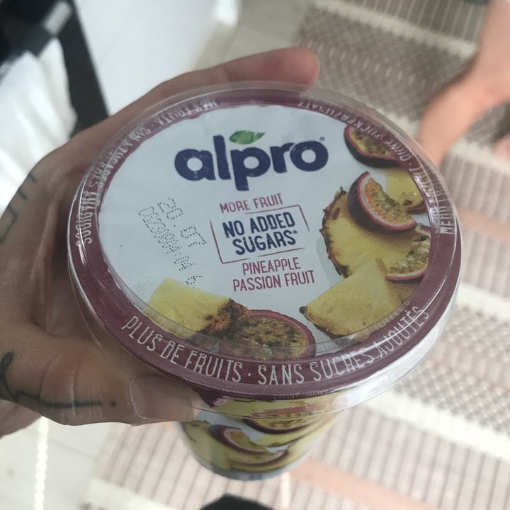 Alpro Pineapple Passion Fruit Yogurt Review | abillion