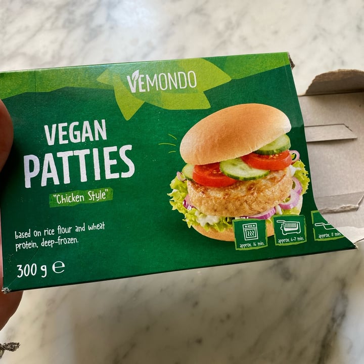 Vemondo 2 Vegan Patties “Chicken Style” Review | abillion
