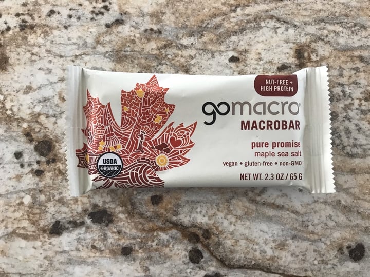 GoMacro Pure Protein - Maple Sea Salt Review | abillion