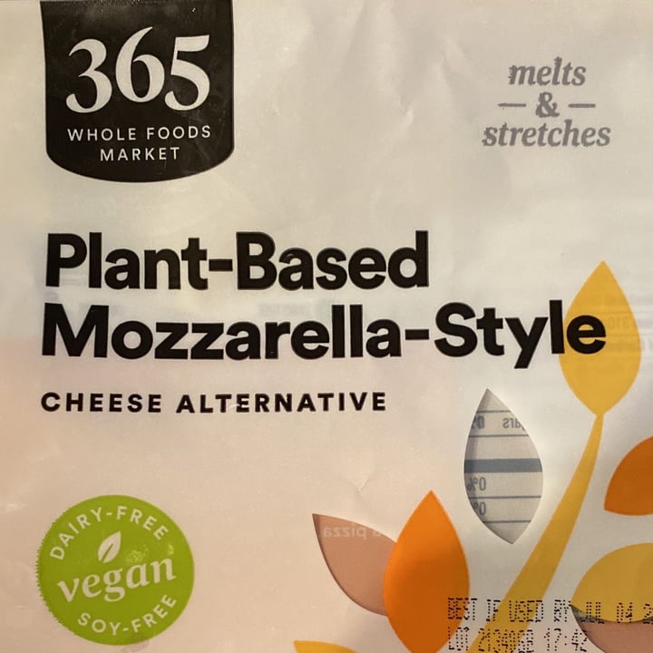 365 Whole Foods Market Plant-Based Mozzarella-Style Cheese Review ...