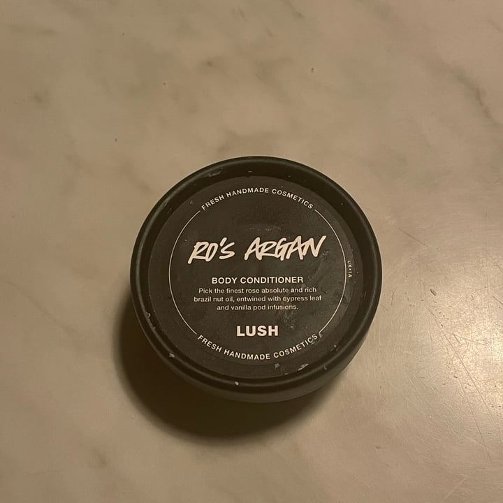 Lush Fresh Handmade Cosmetics Ros Argan Body Conditioner Review Abillion