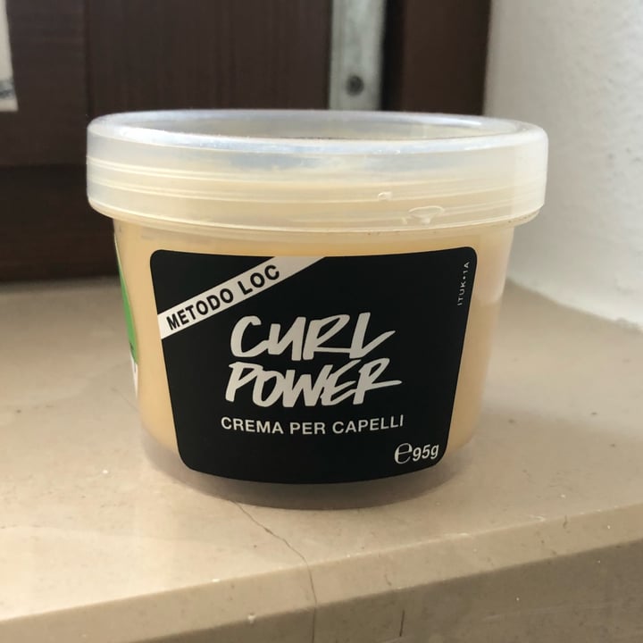 LUSH Fresh Handmade Cosmetics Curl Power Hair Cream Review | abillion