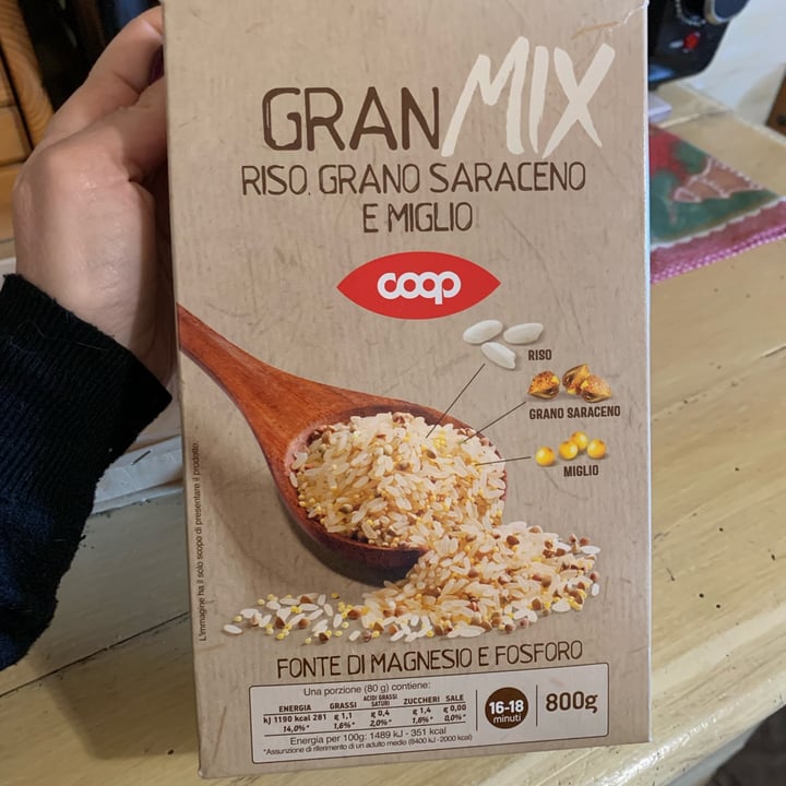Coop Gran mix riso grano saraceno e miglio Review | abillion