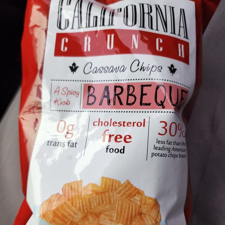 California Crunch Cassava Chips Barbeque Review | abillion
