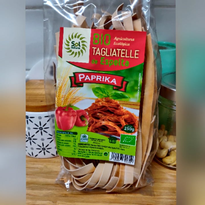 Sol Natural Pasta tagliatelle paprika Review | abillion