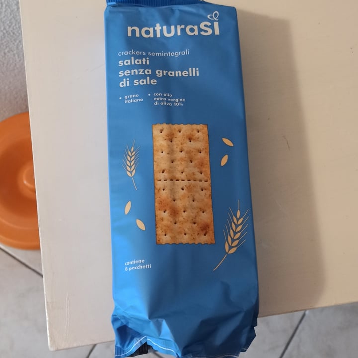 Natura Sì Crackers Semintegrali Salati Senza Sale In Superficie Review ...