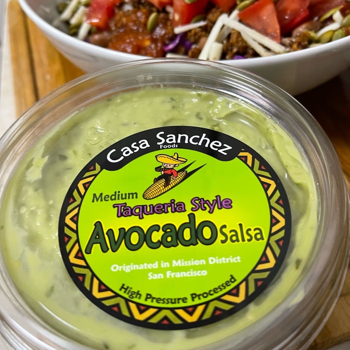 Casa Sanchez Taqueria Style Medium Avocado Salsa Review | abillion