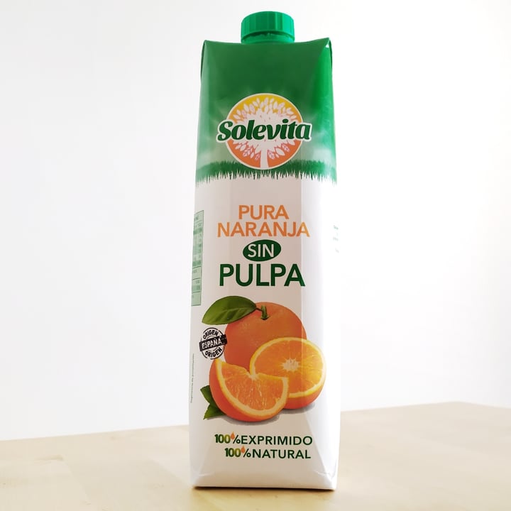 Solevita Pura naranja sin pulpa Review | abillion