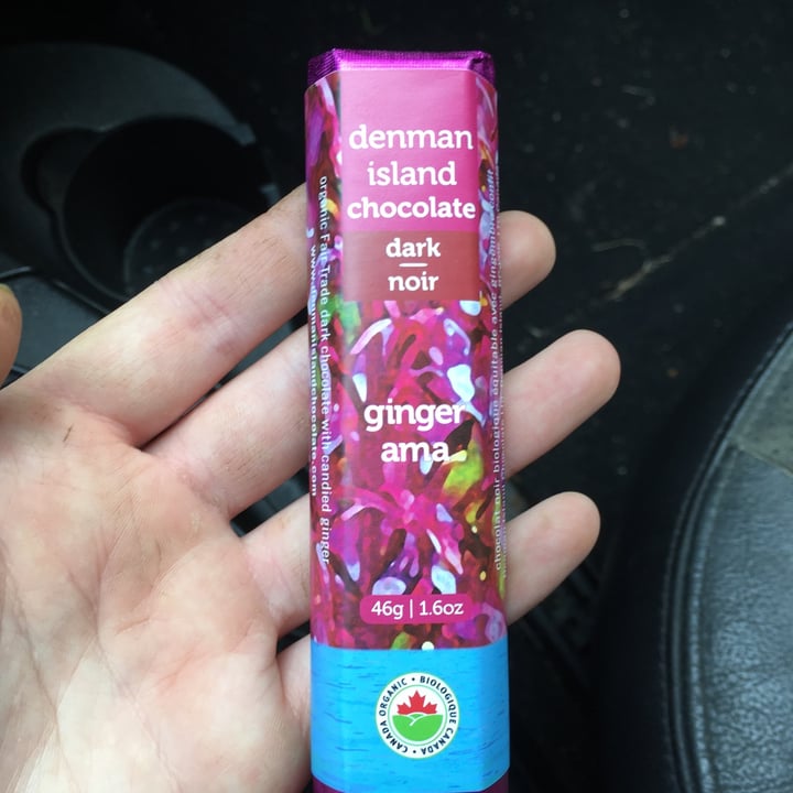 Denman Island Chocolate Dark Ginger Ama Chocolate Reviews | abillion