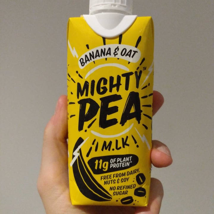 Mighty Pea Banana & Oat Drink Review | abillion