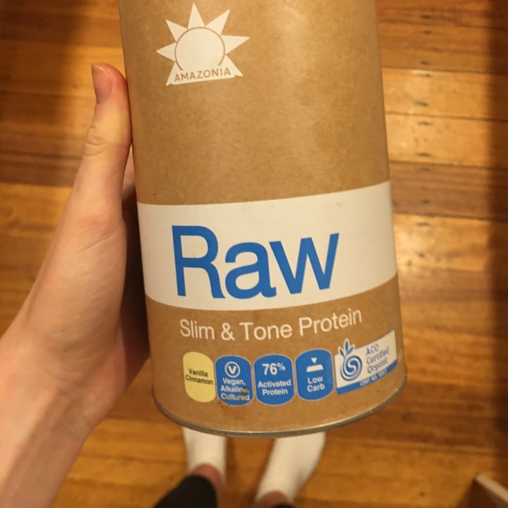 Vitanuts Raw Slim & Tone Protein in Vanilla & Cinnamon Review | abillion
