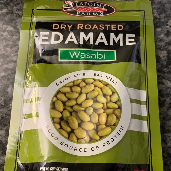 Seapoint Farms Dry Roasted Edamame Wasabi Review | abillion