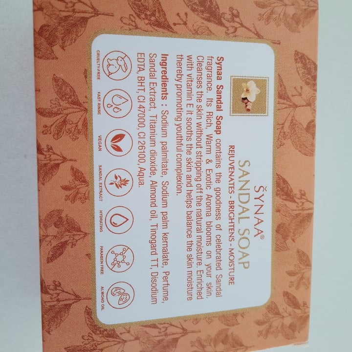Synaa Sandal soap Review | abillion