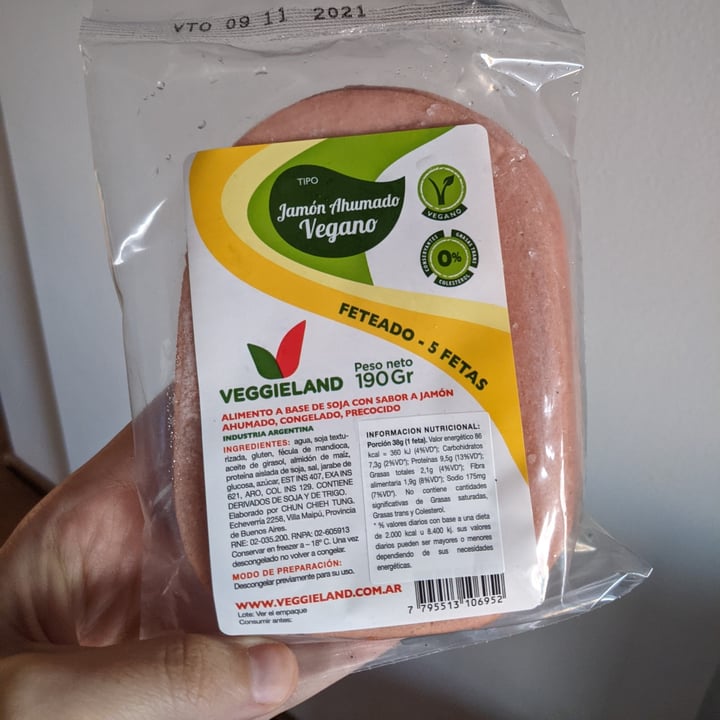 Veggieland Jamón Ahumado Vegano Feteado Review | abillion