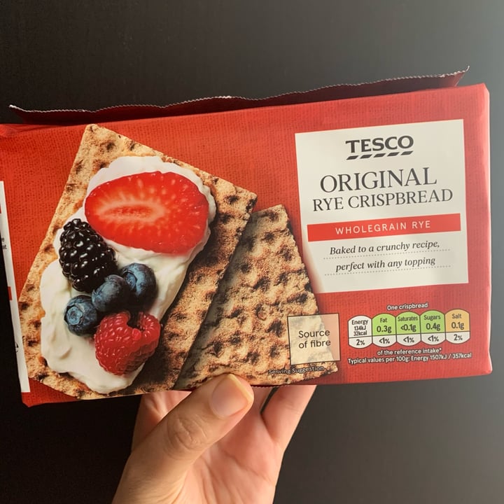 Tesco Original Rye Crispbread Review | abillion