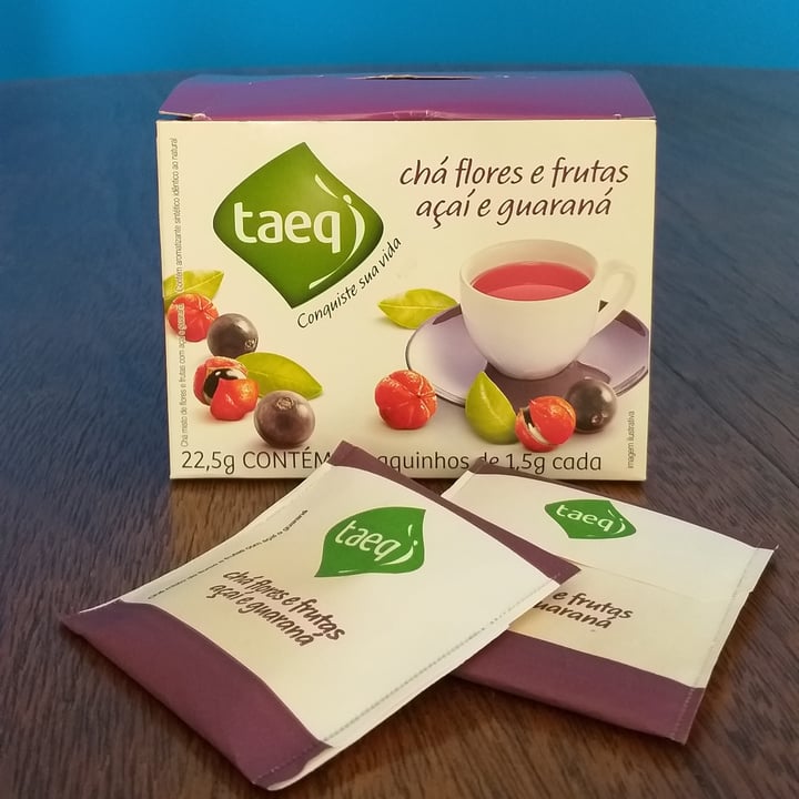 Taeq Chá de flores e frutas açaí e guaraná Review | abillion