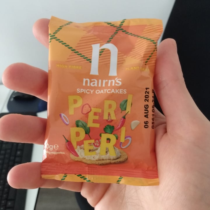 Nairn's Peri peri spicy oat cake Review | abillion