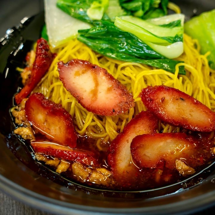 Makan Vegan Geylang Geylang, Singapore Wanton Noodle Dry Review | abillion