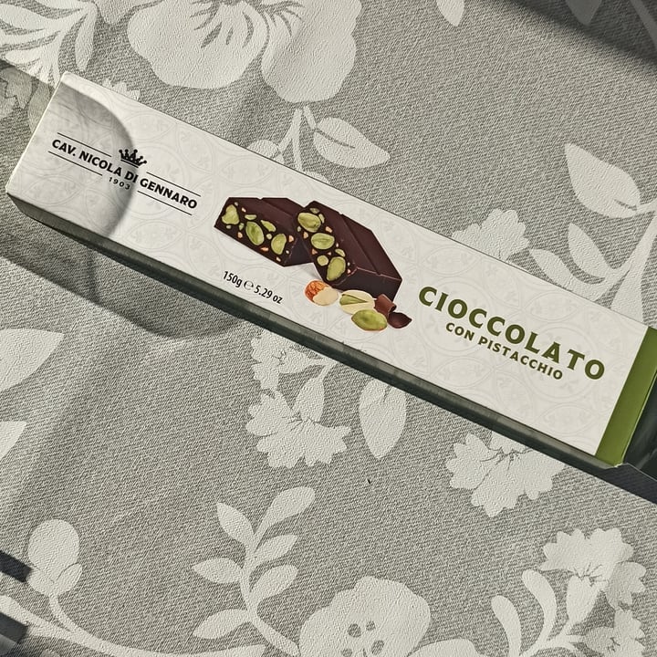 CAV. Nicola di Gennaro Cioccolato Con Pistacchio Review | abillion