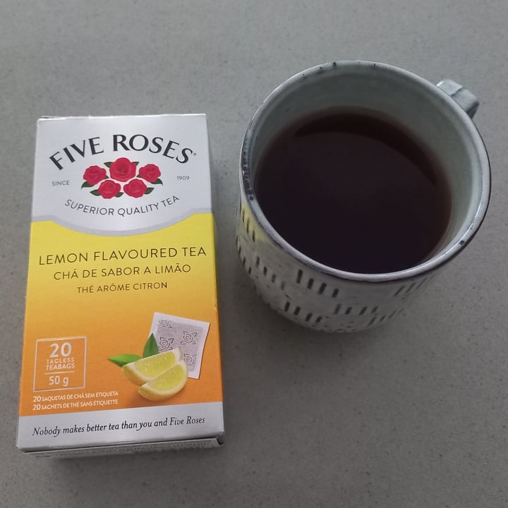 Five roses Lemon tea Review | abillion