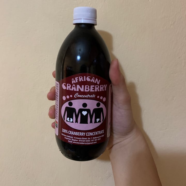 African cranberry concentrate 100% Cranberry Concentrate Review | abillion