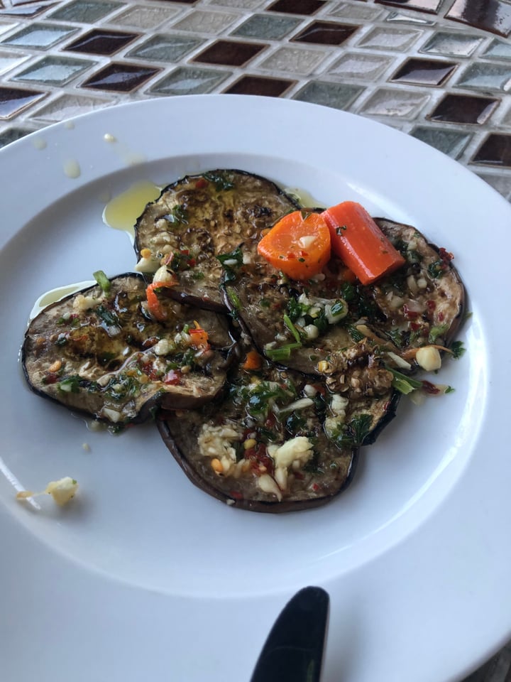 Samira Restaurant Bloomington, United States Grilled Garlic Eggplant ...