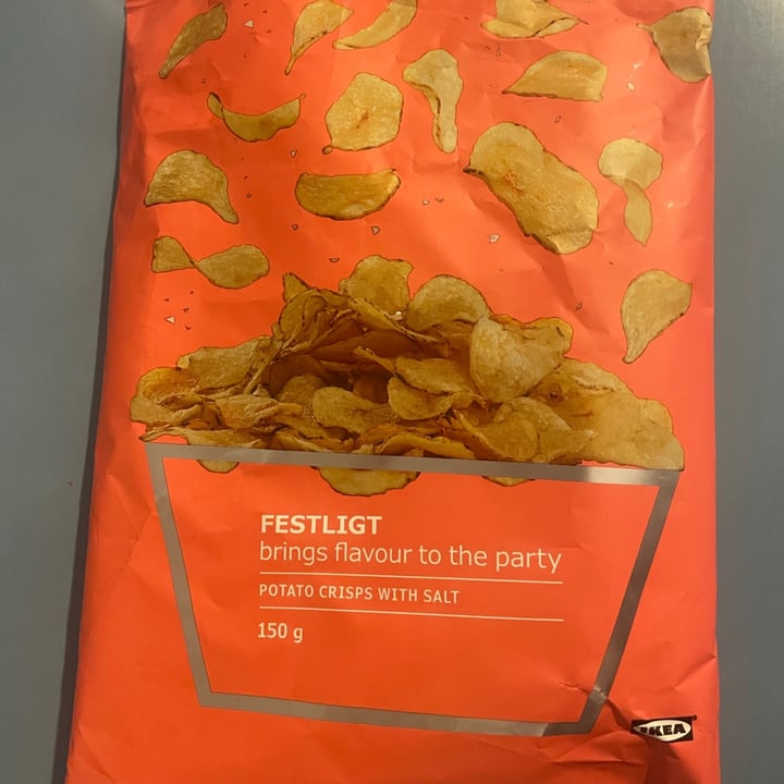 Ikea Festlight Potato Crisps With Salt Review | abillion